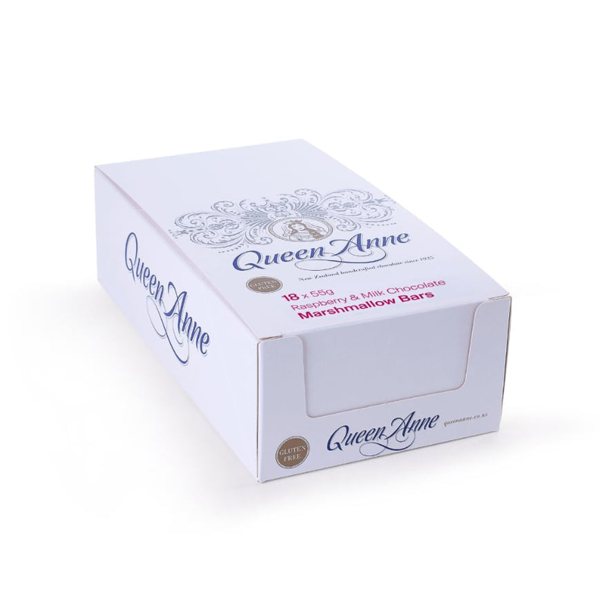 PARTY BOX - x18 55g Milk Chocolate Raspberry Jelly & Marshmallow Bars ...